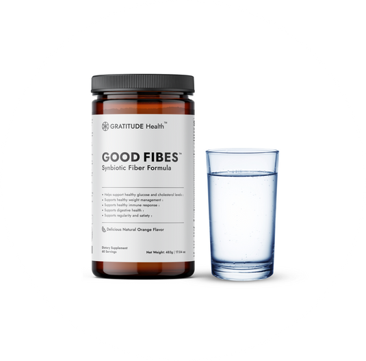 GOOD FIBES™ Synbiotic Fiber Formula – Gratitude Health